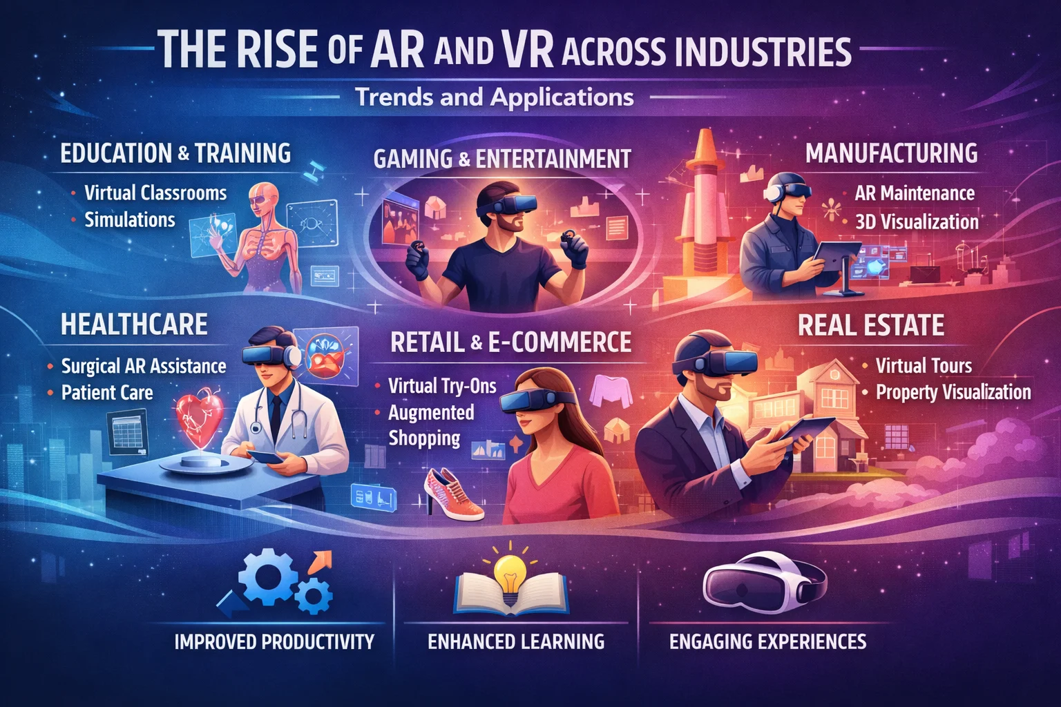 The Impact of AR and VR Trends on Global Industries